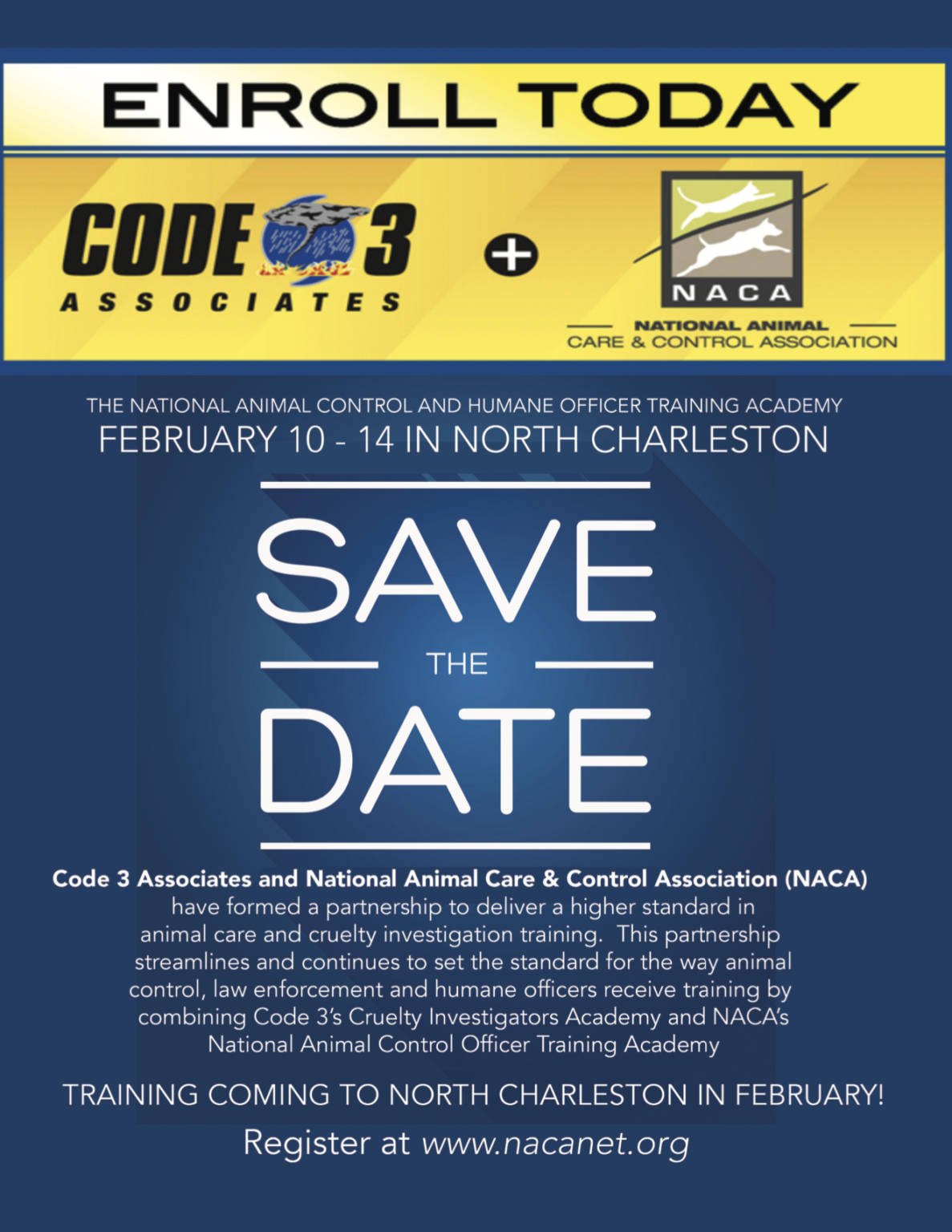 Code 3 Associates | Enroll Today - Carolina Tails Magazine