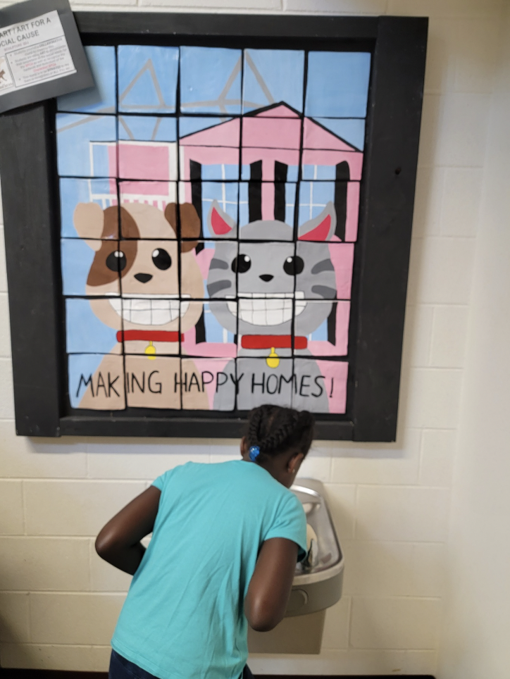 Stall High School Presents Special Artwork for Animals - Carolina Tails ...